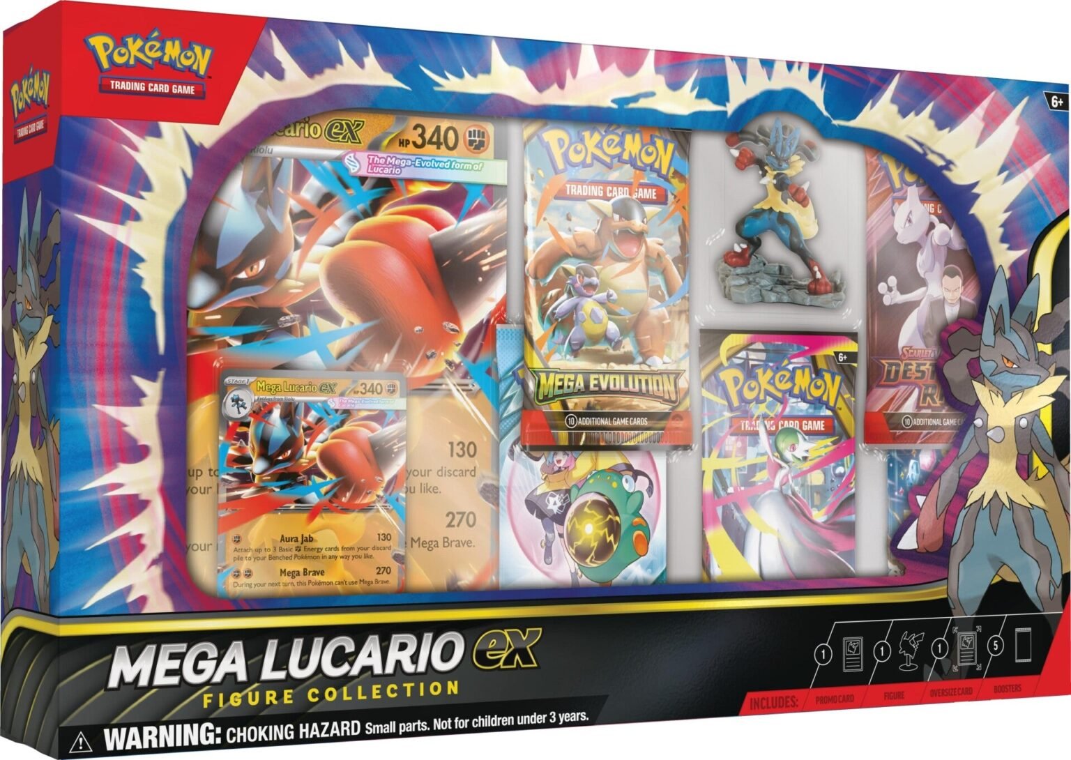 Pokemon TCG: Mega Lucario ex Figure Collection – Ludus Magnus Peru